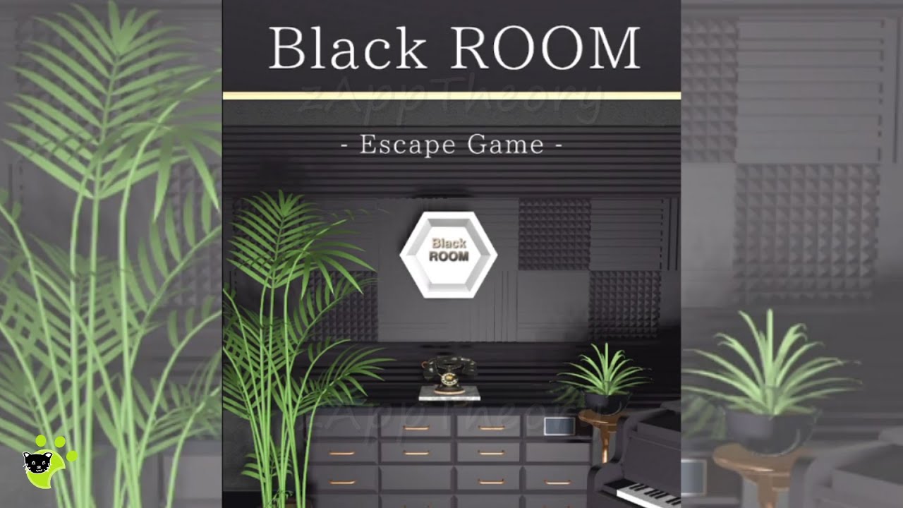 Black ROOM Escape Game 脱出ゲーム Full Walkthrough 攻略 (Tasuku Yahiro) - YouTube