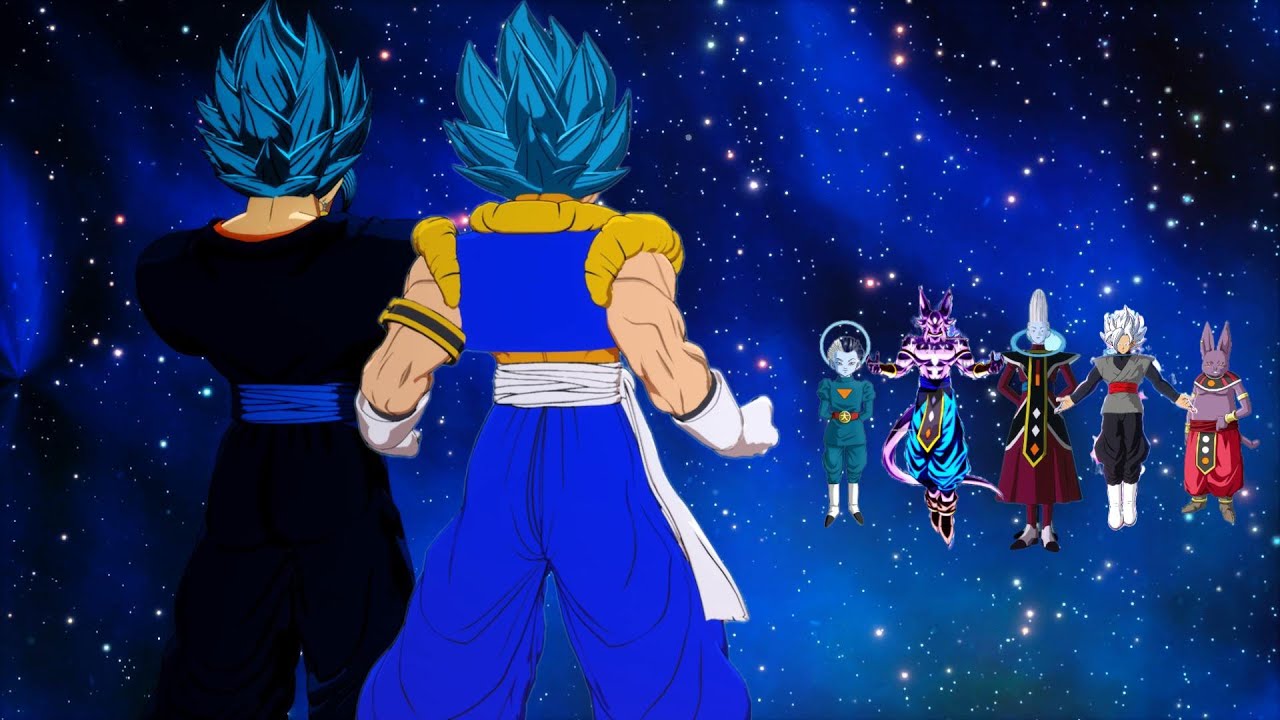 Vegito & Gogeto Blue Vs Gods & Angels! Dragon Ball Sparking Zero - YouTube