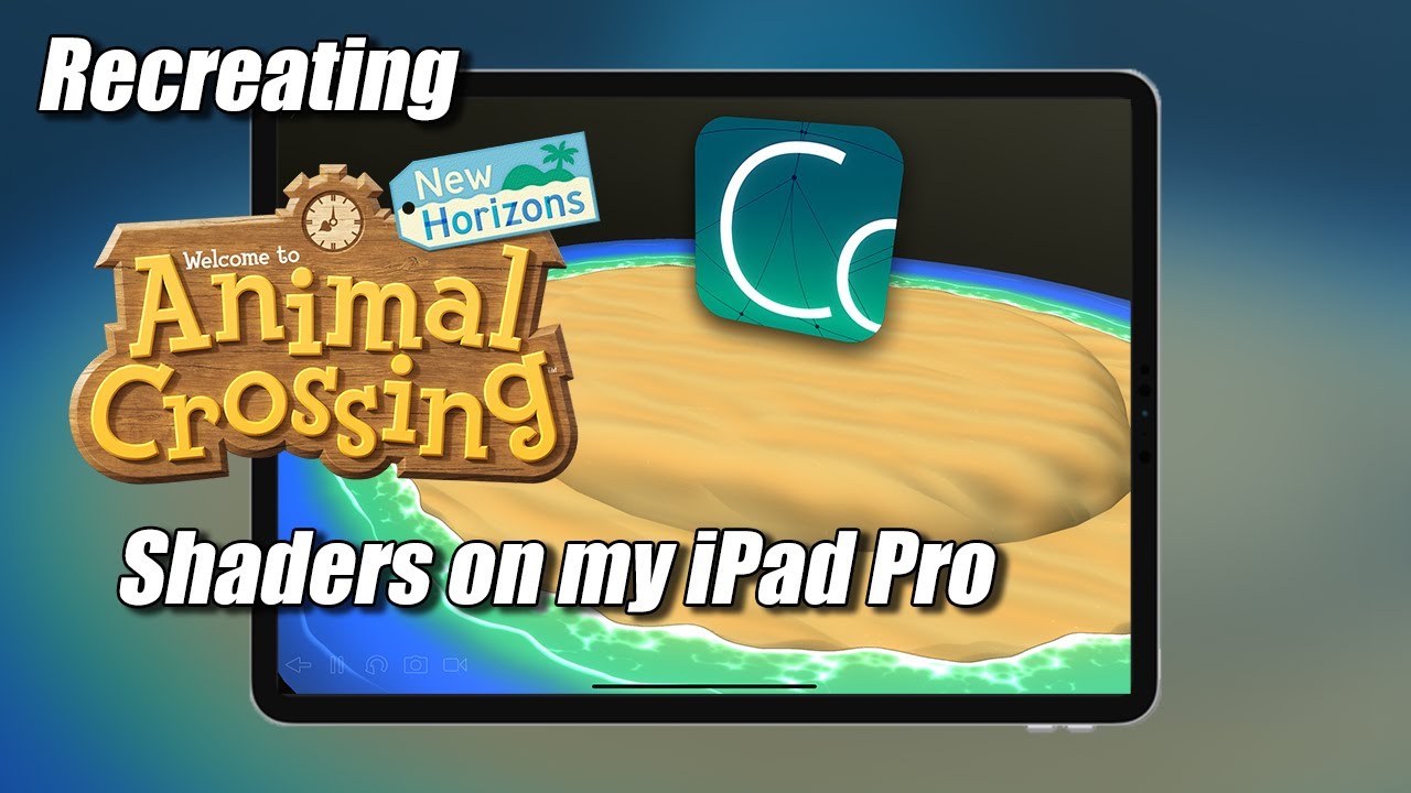 Animal Crossing New Horizons - Recreating the shore/beach shader ...