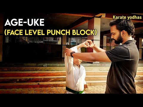 Age-uke face Black 🥋🔱#karate #video #karateindia #karatedo #viral # ...