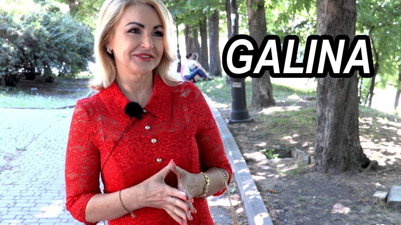 GALINA 55 ans🖐 UNE VRAIE CITADINE ! - YouTube