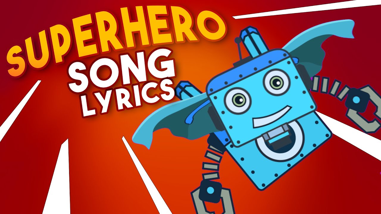 SUPERHERO SONG (Lyrics Only) - YouTube