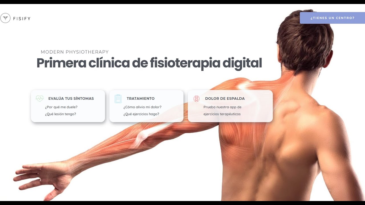 La 'startup' Fisify digitaliza la fisioterapia - YouTube