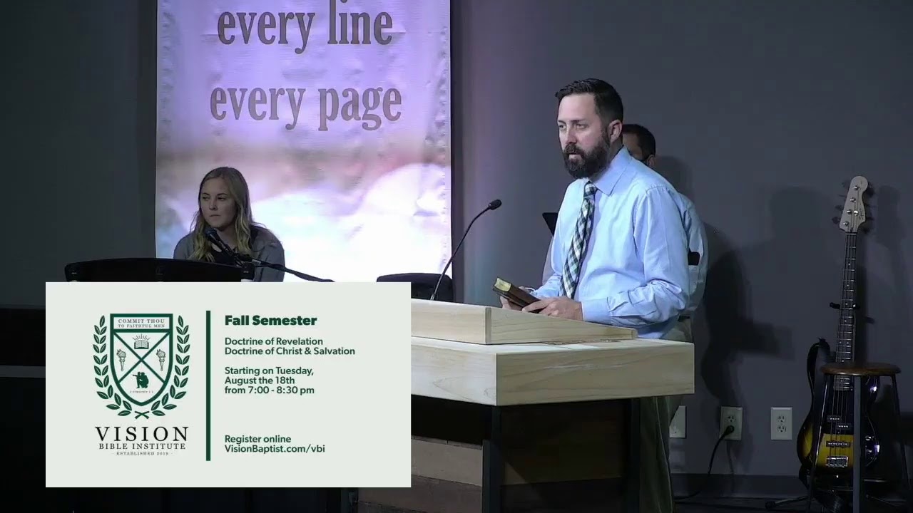 Victory over Guilt - Psalm 51 - 8.2.20 AM Morning Service at Vision ...