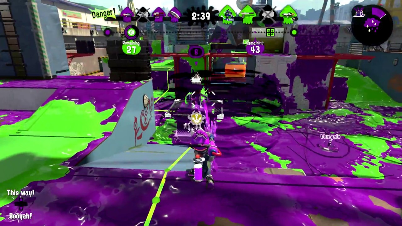 THE SPLATTERSHOT PRO!!!! - Splatoon 2 Gameplay (Tower Control) - YouTube