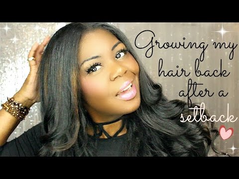 Growing my hair back after devastating hair loss (PART 3) - YouTube