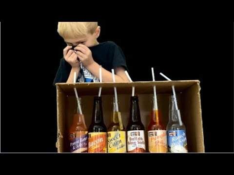 TK TV Tyler and family complete the soda challenge - YouTube