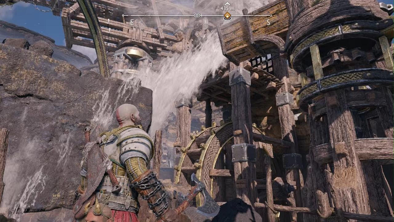 God of War Ragnarök Mimir Makes Kratos And Atreus Calm Down - YouTube