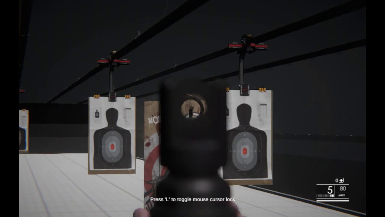 SHOOTING RANGE SIMULATOR - Game preview - YouTube