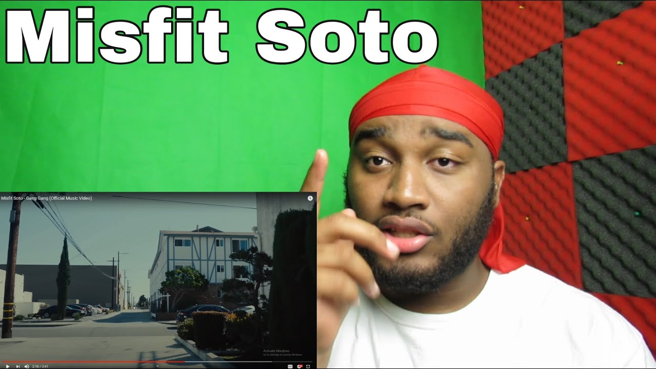 Misfit Soto - Gang Gang (Official Music Video) REACTION!! - YouTube
