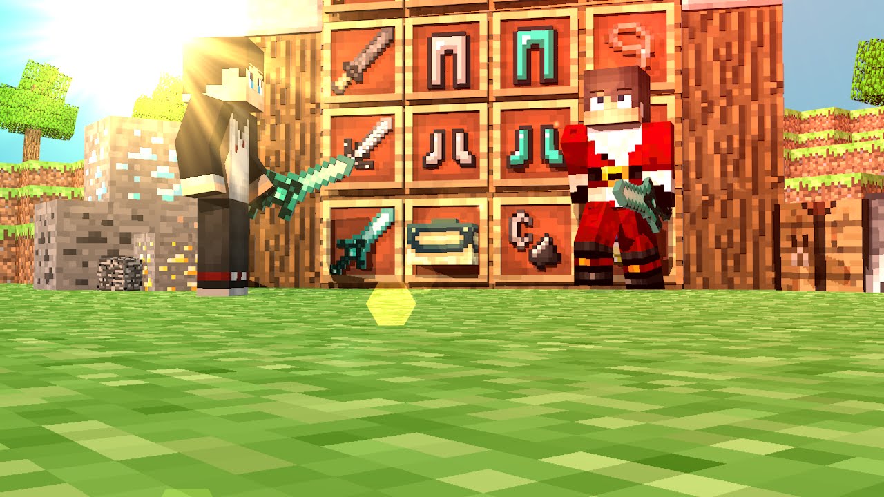 Minecraft 1v1-Time? - YouTube