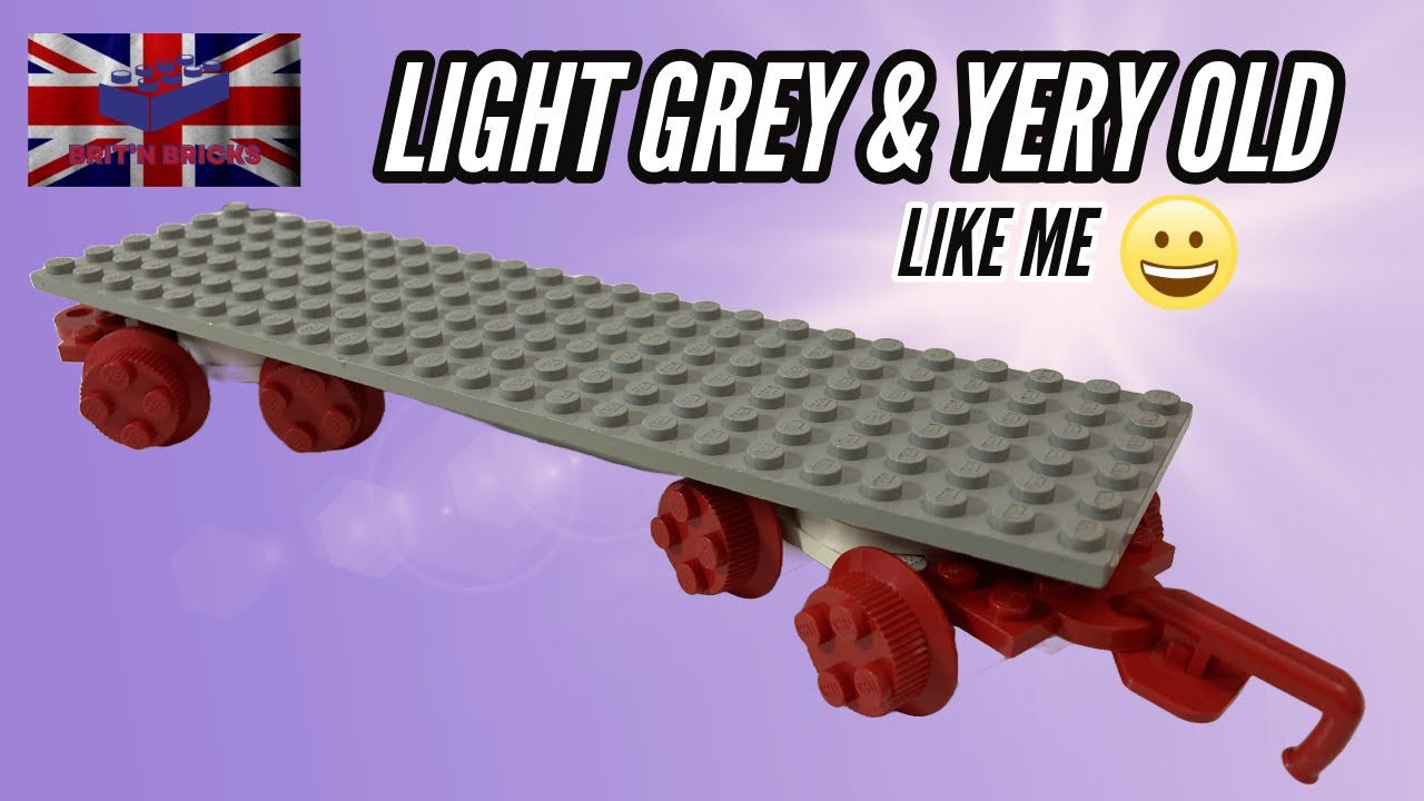 LEGO set 153 Large Train Flat Wagon form 1966 build & Review - YouTube