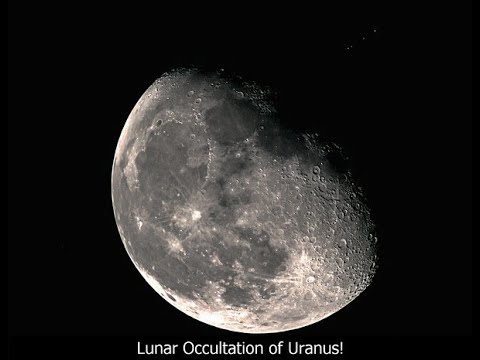Lunar Occultation of Uranus from Oxfordshire, UK 14th September 2022 ...