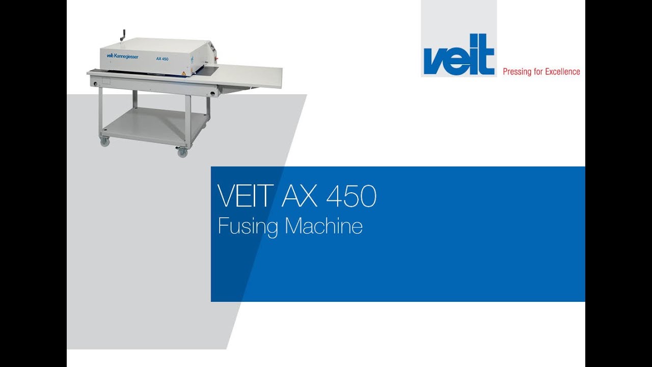 VEIT AX 450 Fusing Machine Compact Class - YouTube
