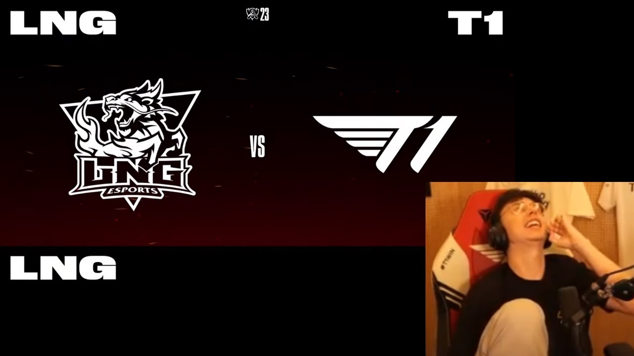 LNG vs T1 | Caedrel co stream FULL VOD | Worlds 2023 Quarterfinals Day 4 - YouTube