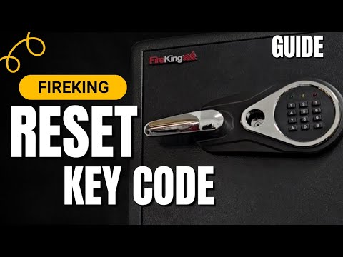 How to Reset a FireKing Safe Code Keypad - YouTube
