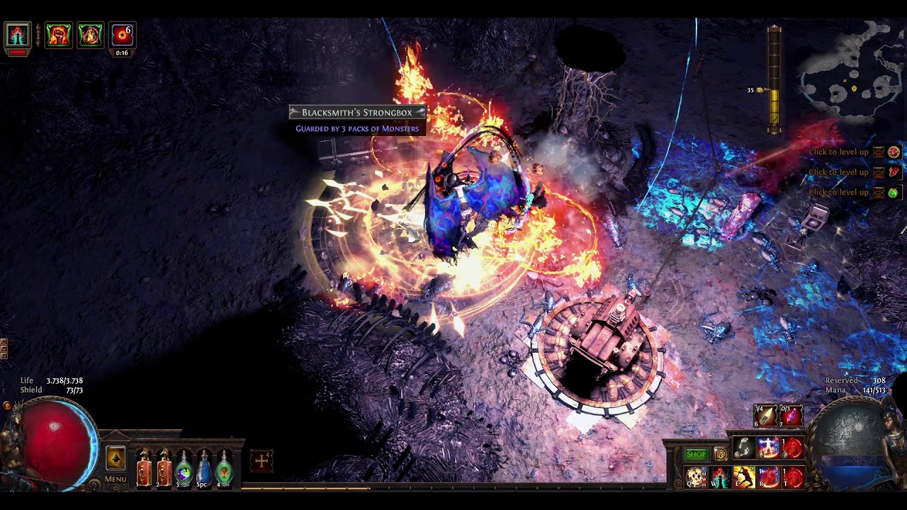 Guía de Como Encontrar y Explotar los muros Mina Azurita Liga Delve Poe ...