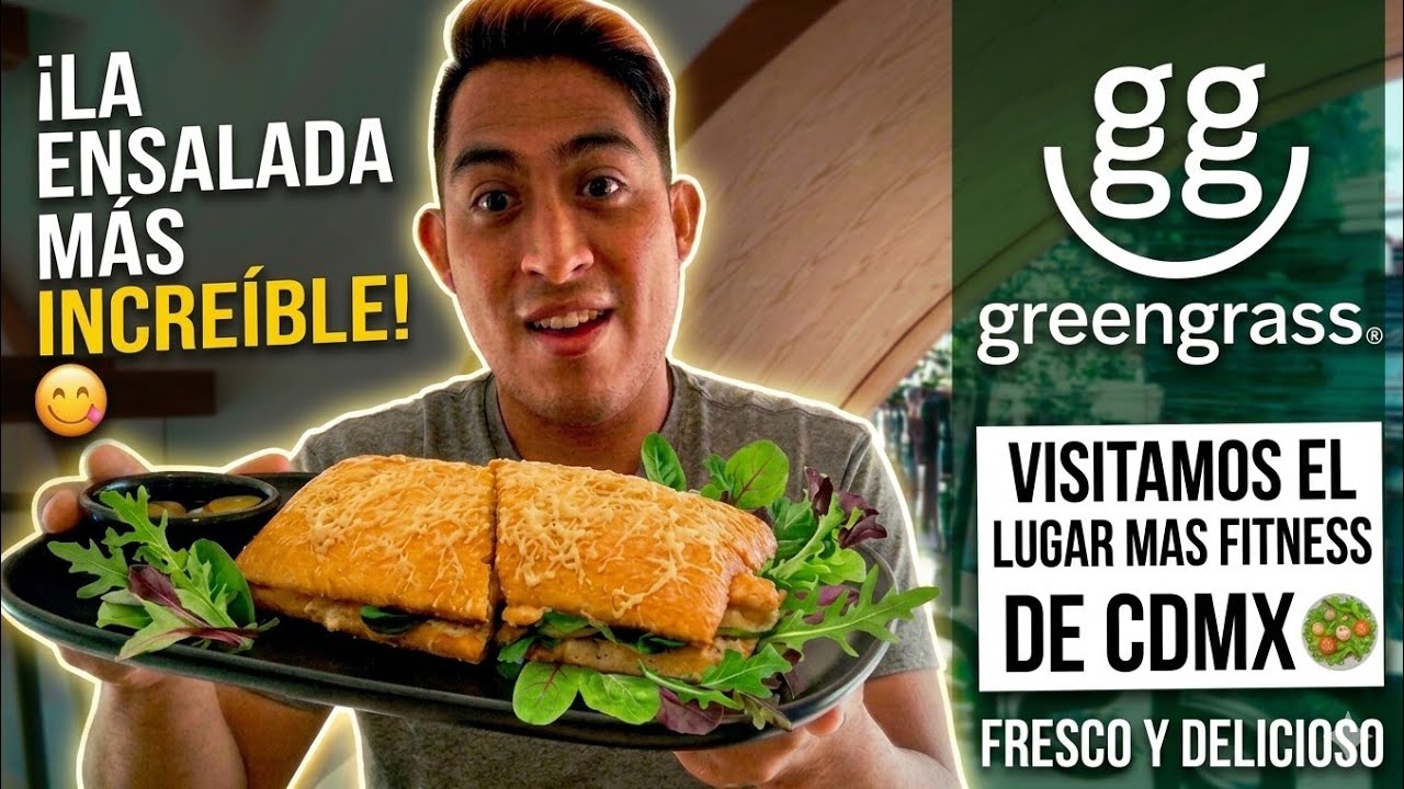 Conociendo Greengrass la comida sana 😇 - YouTube