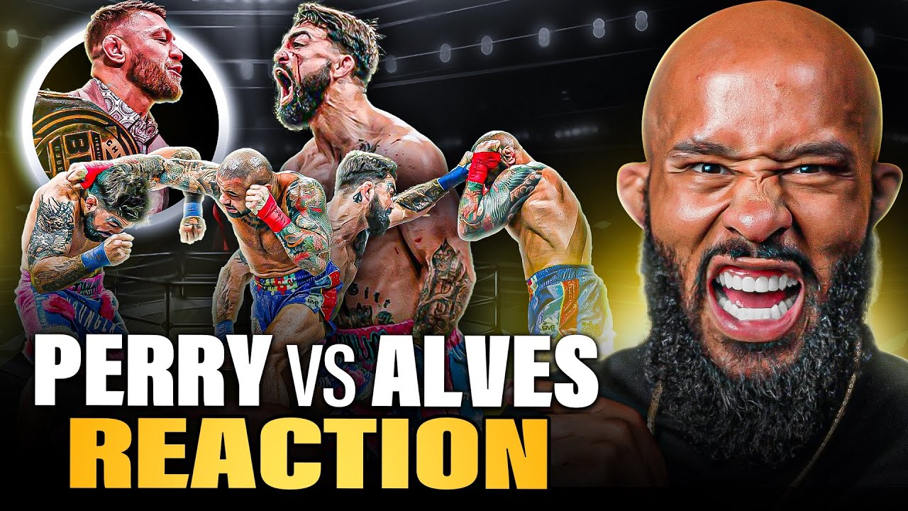 "Mike Perry Is UNREAL!" | MIKE PERRY vs THIAGO ALVES INSTANT REACTION ...