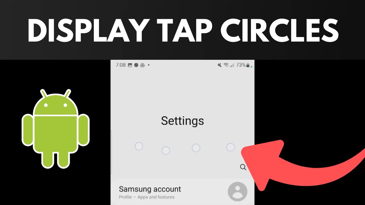 Display Finger Taps and Gestures on Android Device (Tutorial) - YouTube