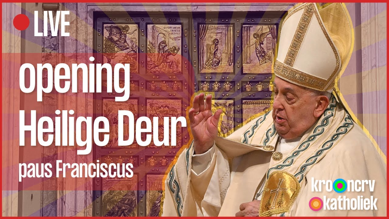 Paus Franciscus opent Heilige Deur | Start Jubeljaar 2025 - YouTube
