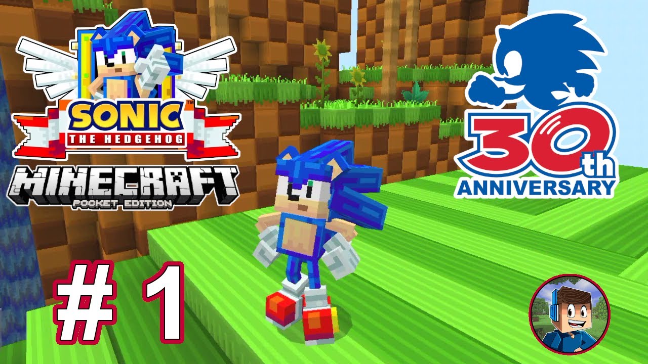 Minecraft Pocket Edition #1 | Sonic The Hedgehog - DLC (Lets Play ...