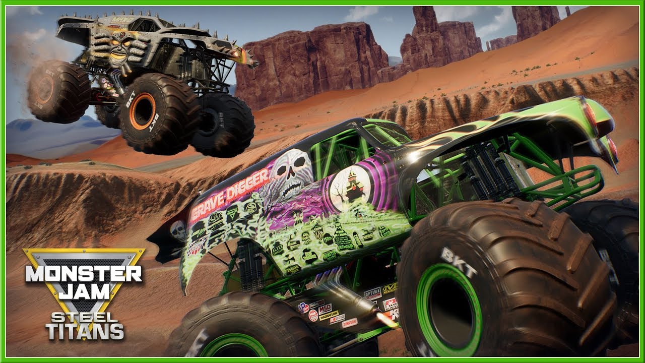 MONSTER JAM : Steel Titans - NEW Gameplay Monster Jam University ...