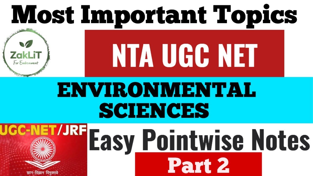 🔴Pointwise Notes Revision UGC NET EVS_Part 2 - YouTube