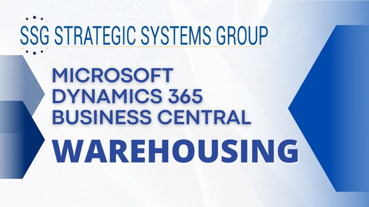 Warehouse Management with Microsoft Dynamics 365 Business Central - Bin ...