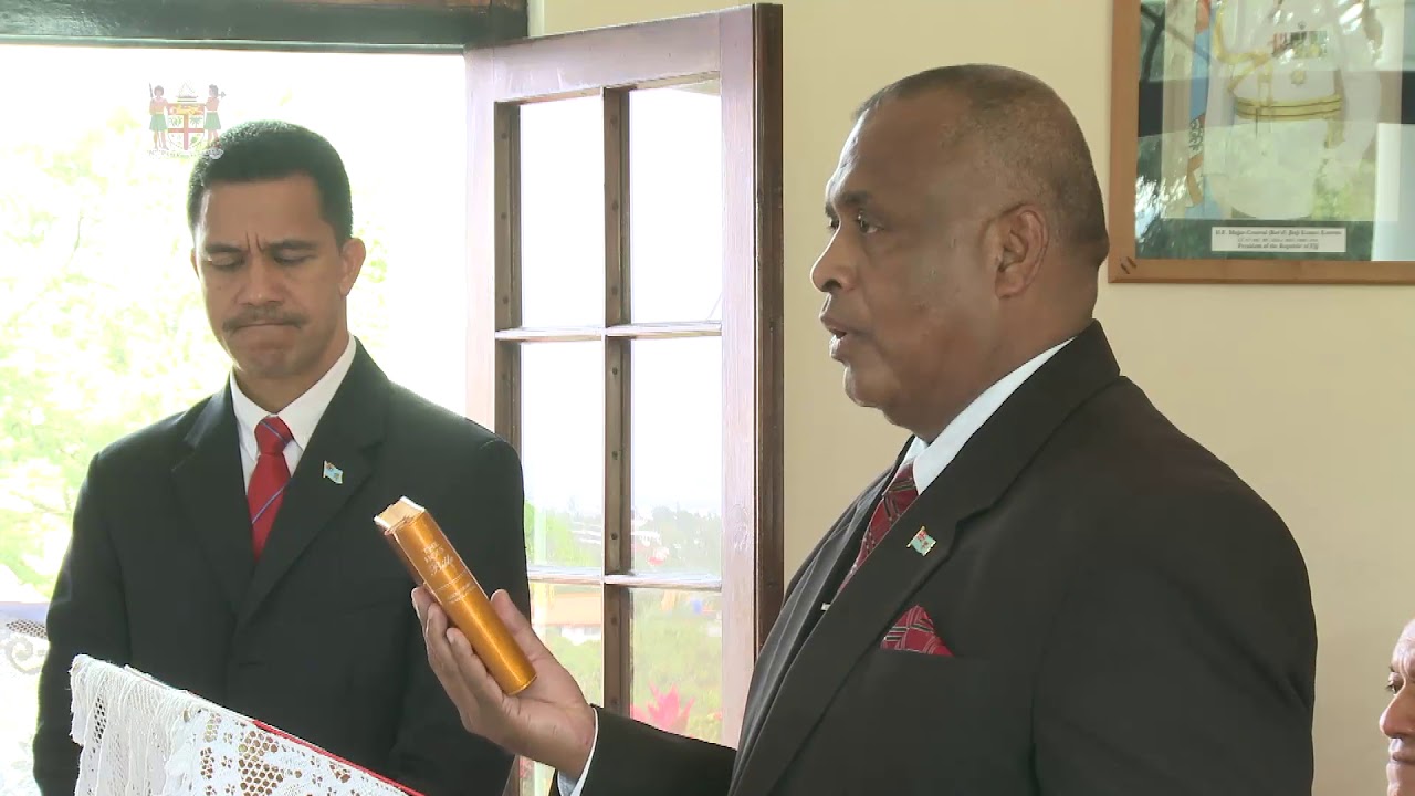 Fijian President officiates at the Commissioning of Fiji's Ambassador ...