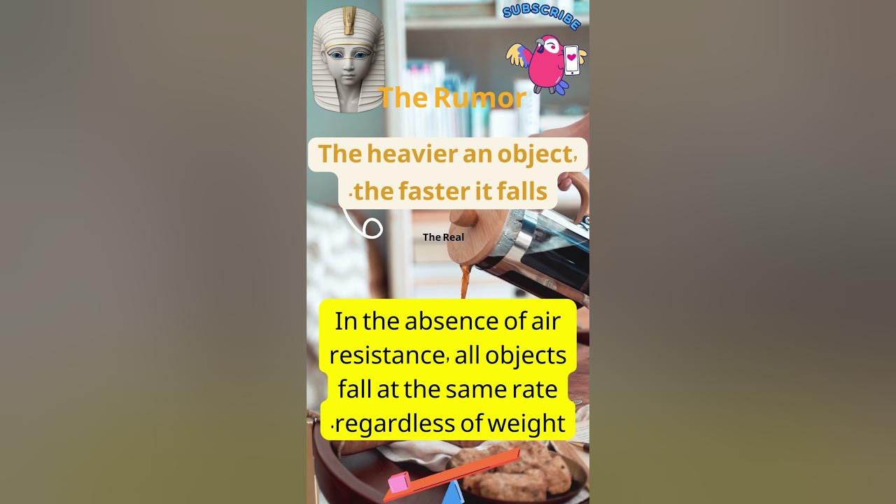 ?Do Heavier Objects Fall Faster than Lighter Objectsهل تسقط الأجسام الأثقل بسرعة أكبر من الأخف ...