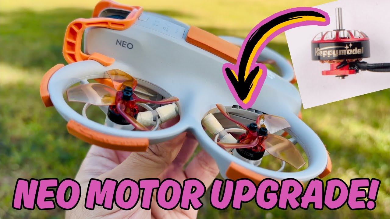 DJI Neo Motor Upgrade: Full DIY and Test - YouTube