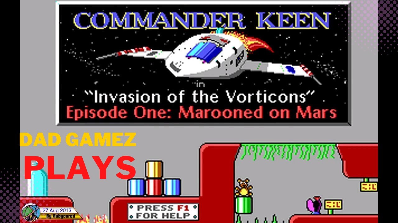 Dad Gamez Plays: Commander Keen - YouTube