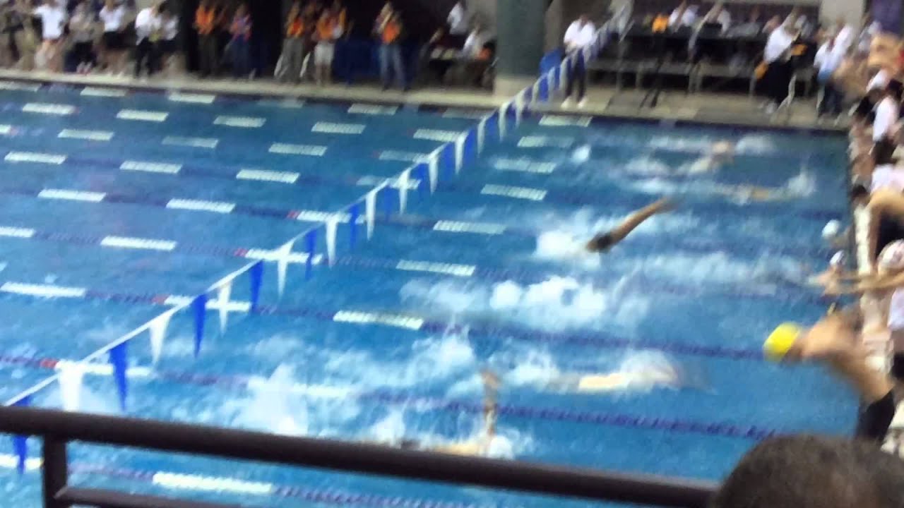 Gonzaga College High School Swimming 2015 Metros 200 Medley Relay Final ...