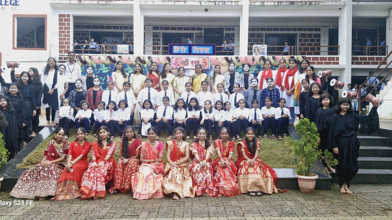 || St.Xaviers School & Junior College Mahad || HINDI DAY CELEBRATION ...