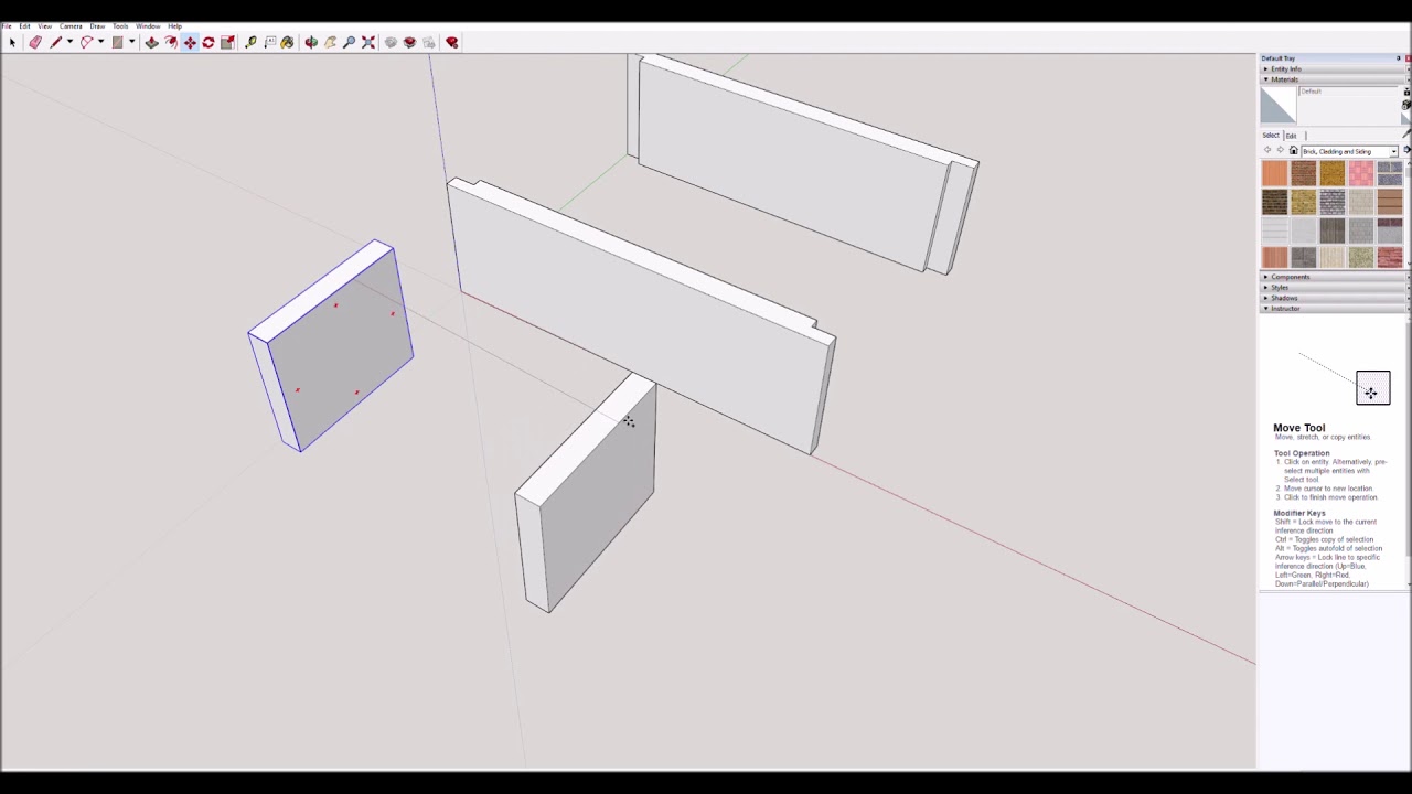 SketchUp - Pencil Box - YouTube