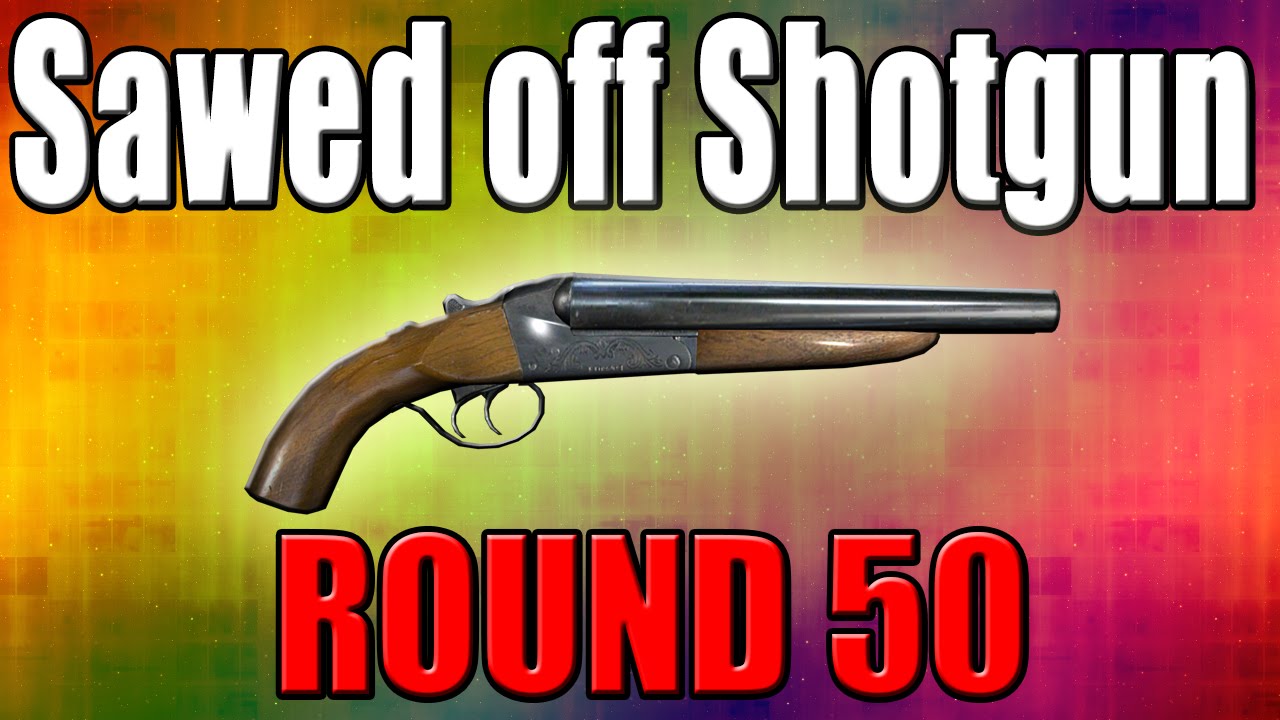 Sawed Off Double Barrel Shotgun on Round 50+ - Call of Duty Zombies ...