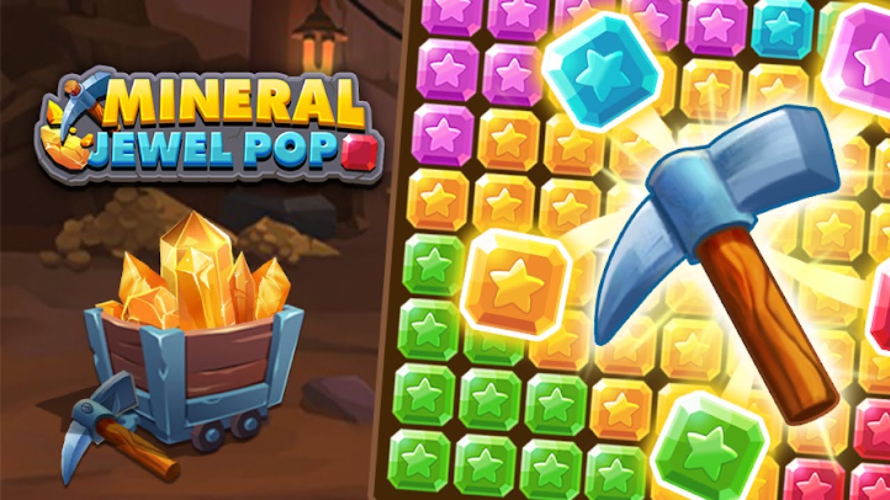 Mineral Jewel Pop Gameplay Video for Android - YouTube