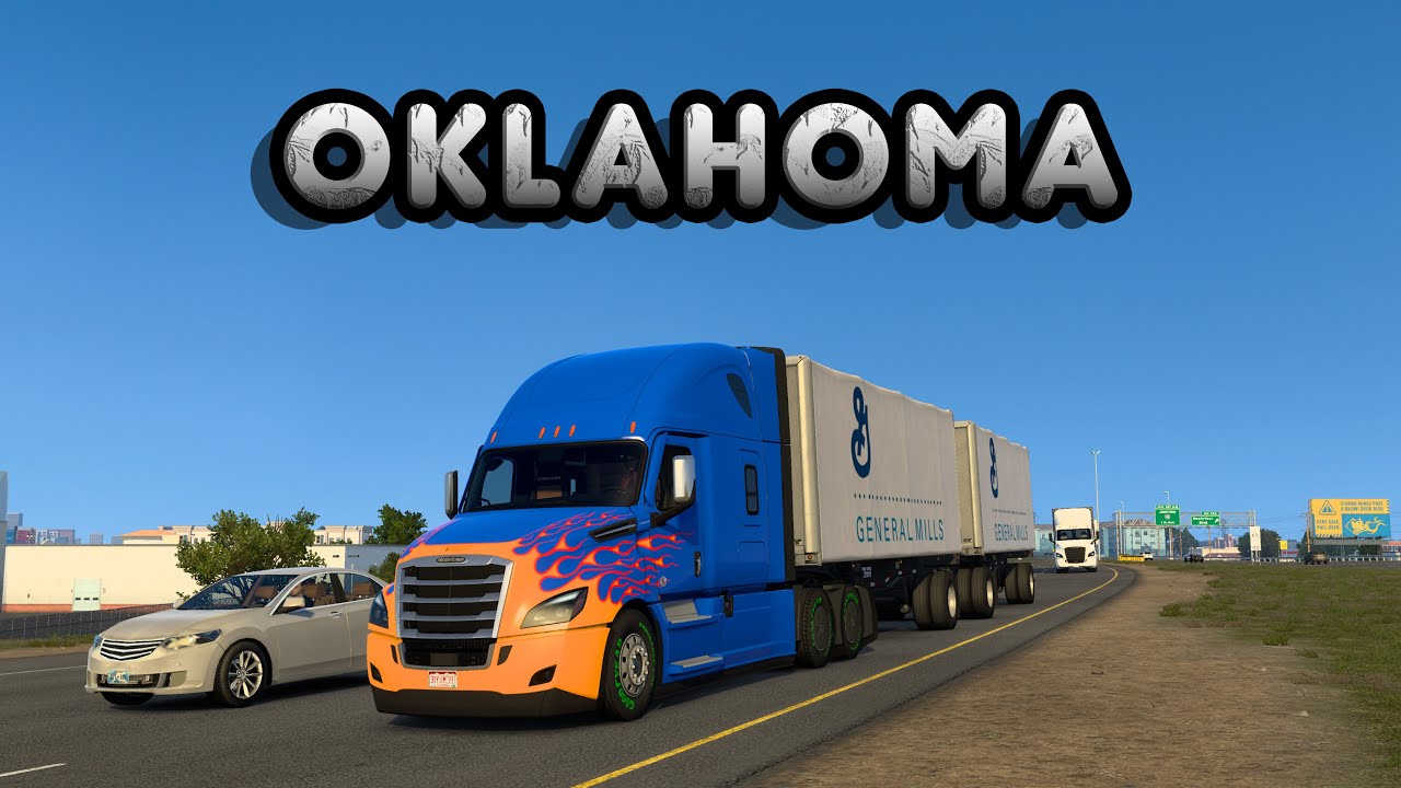 Oklahoma Discovery | American Truck Simulator | Logitech G29 - YouTube