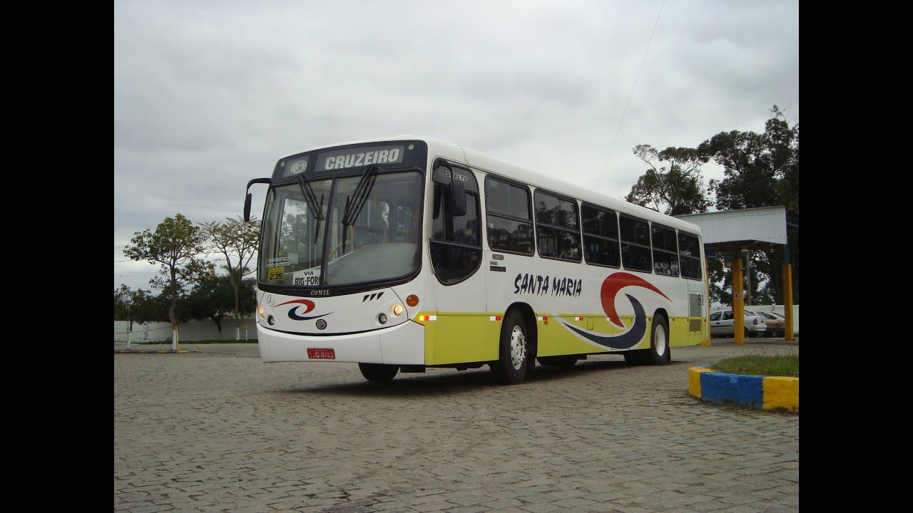 Comil Svelto 2000 - Mercedes-Benz OH-1621LE - Santa Maria 51 - YouTube