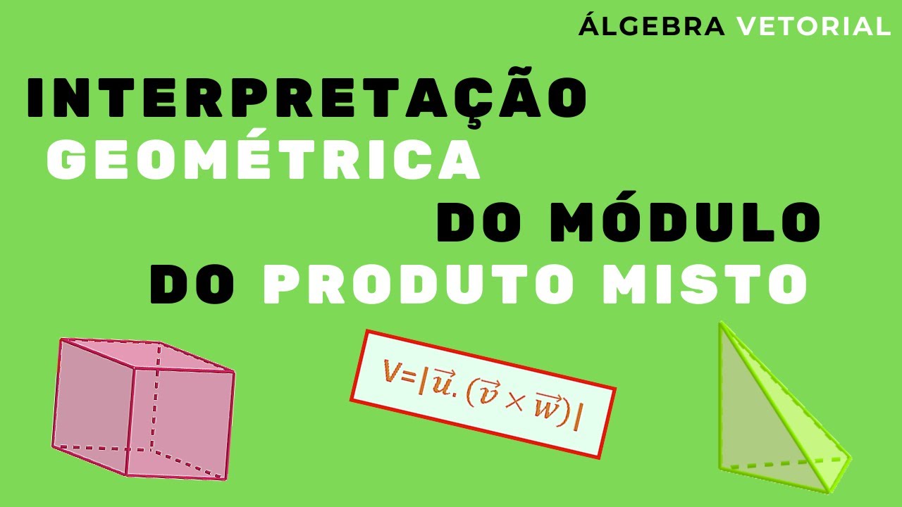 Interpretação Geométrica do Módulo do Produto Misto - YouTube