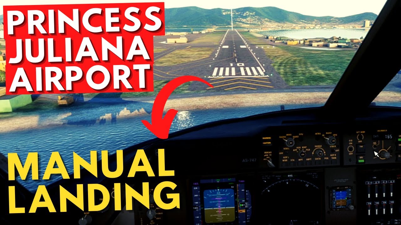 MANUAL LANDING in Microsoft Flight Simulator 2020 (BOEING 747 Landing ...