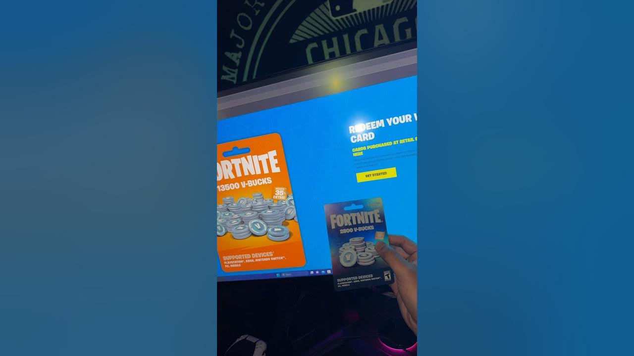HOW TO REDEEM FORTNITE V-BUCKS CODE IN 2025! - YouTube