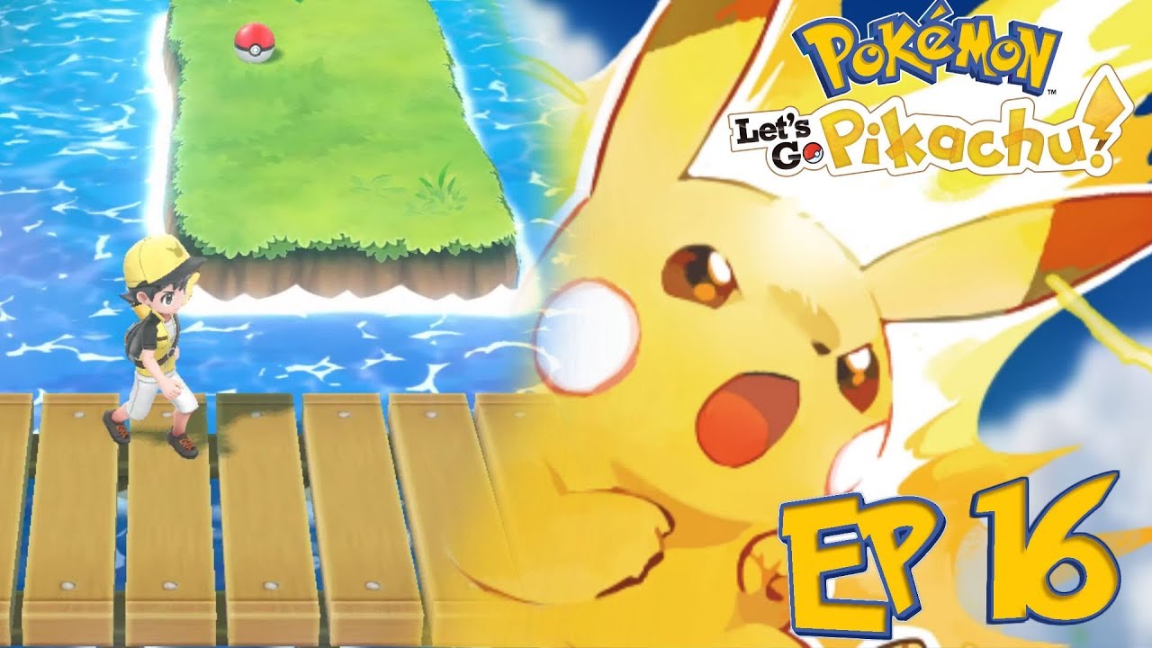 GETTING A BIT DISTRACTED | Let's Go Pikachu Let's Play Episode 16 - YouTube