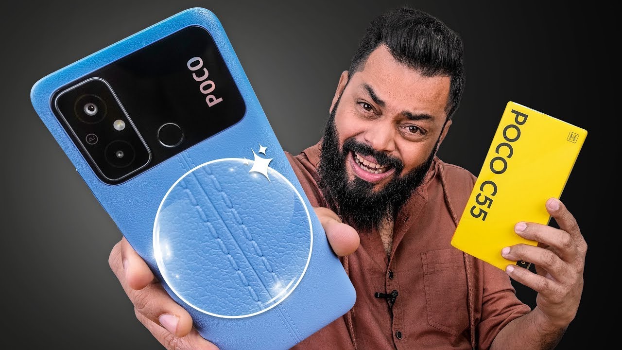 POCO C55 Unboxing & First Impressions⚡6 7 Screen - YouTube