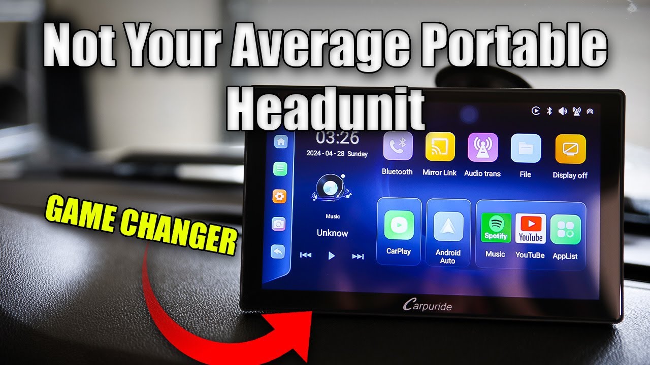 Here's Why This is the BEST Portable Apple Carplay Headunit | Carpuride ...
