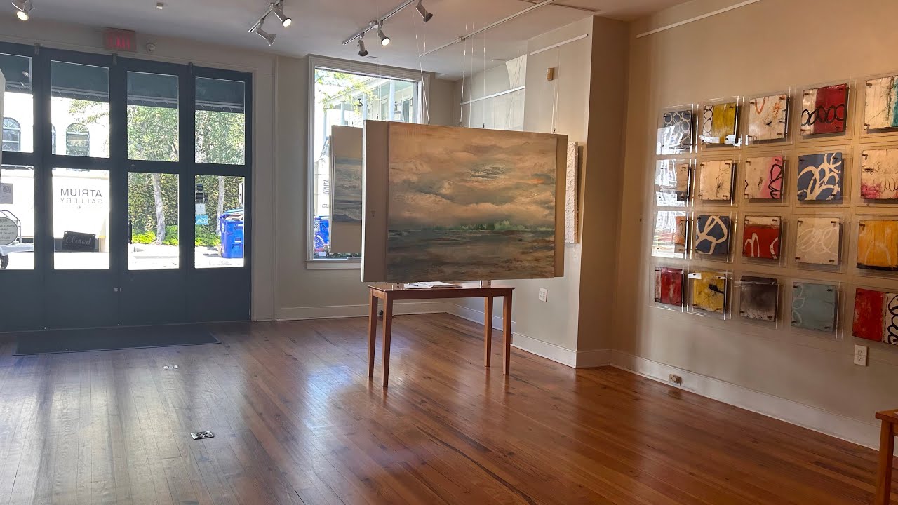 Atrium Art Gallery - March 2024 Virtual Tour - YouTube