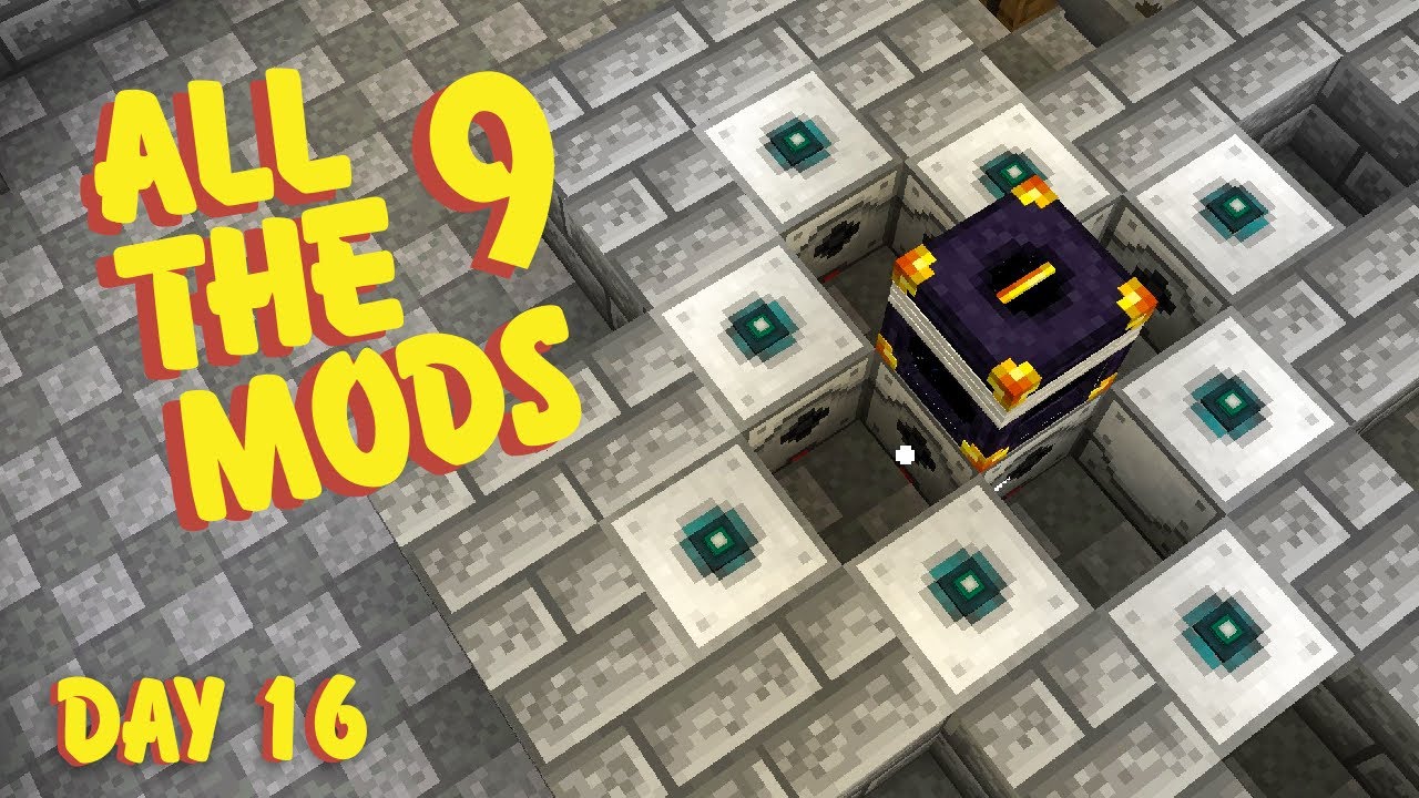 All The Mod 9 Stream | Day 16 | Ore Generation - YouTube