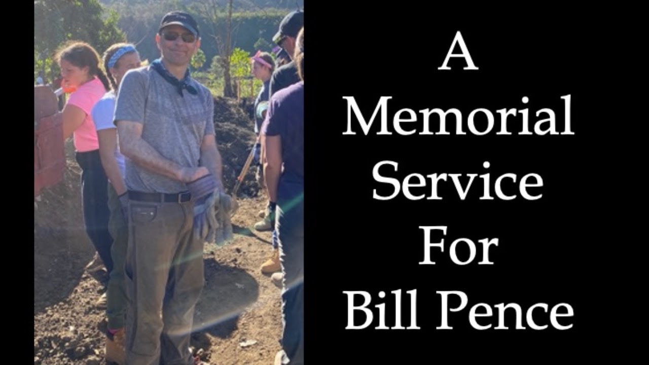 Bill Pence Memorial Service - YouTube