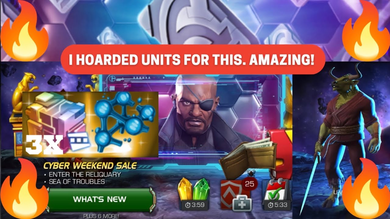 CYBER WEEKEND DEALS OPENING. ACCOUNT CHANGING | MCOC - YouTube